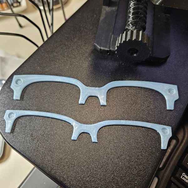 Reese, Pair Eyewear Compatible, 5mm Magnet Holes, Hybrid, DIY Toppers ...