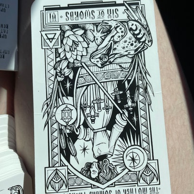 The Tarot of the Toiling Hands 78 Card Tarot Deck by Esme Baker - Etsy