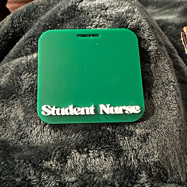 RN Badge Buddy Custom Gift for Healthcare Worker Personalized Gift for ...