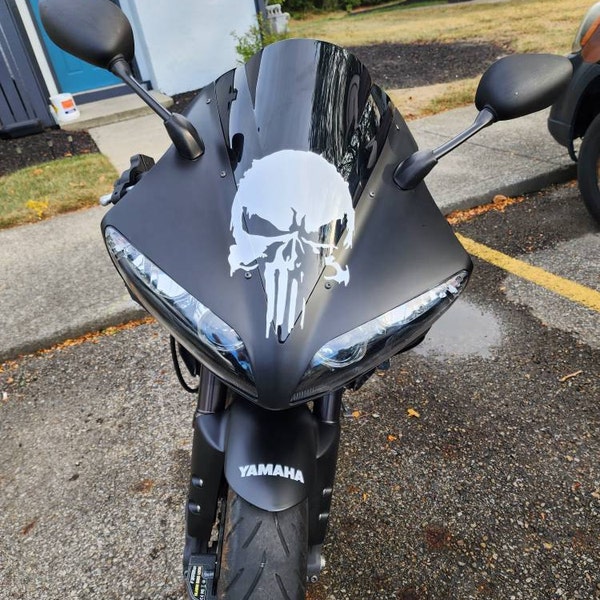 Punisher Skull Vinyl Decal - Etsy