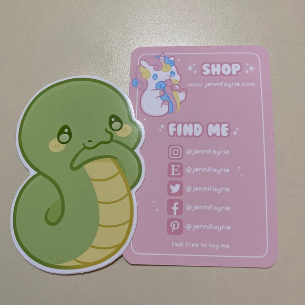 Cute Snake Munchimal Kawaii Reptile Animal Large Gloss Vinyl Notebook ...