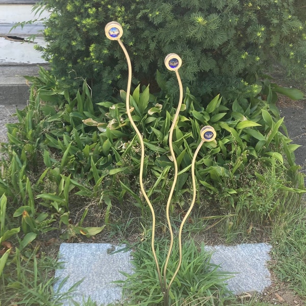 Largemouth Bass Metal Garden Stake, Fisherman Gift, Lake Fish Metal Art ...