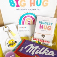 Personalised Hug in a Box | Birthday Gift | Cheer up | Get Well Soon ...