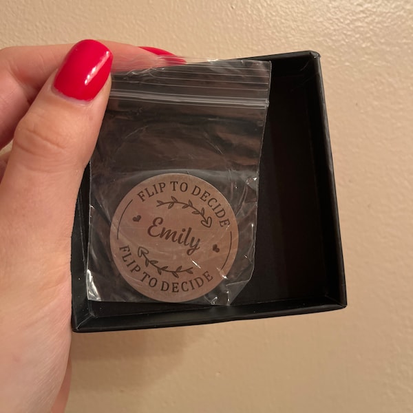 Personalized Couple Decision Coin - Mom and Dad Flip Coin - Who's Turn ...