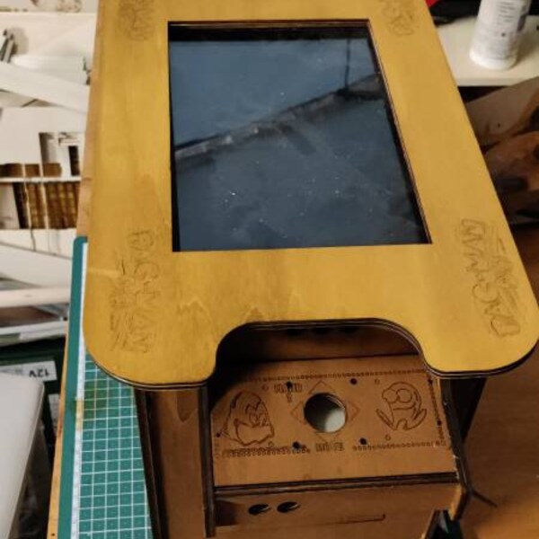 Upright Arcade Machine Design Plans Digital | 2 Player | 3/4" Material ...