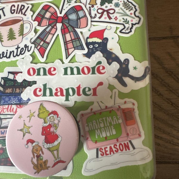 Christmas Stickers, Book Stickers, Teacher Gifts, Cute Stickers, Kindle ...
