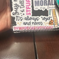 It's Always WYD and Never DYWMTCOAEYPTYCOMF Sticker, Smut Sticker ...