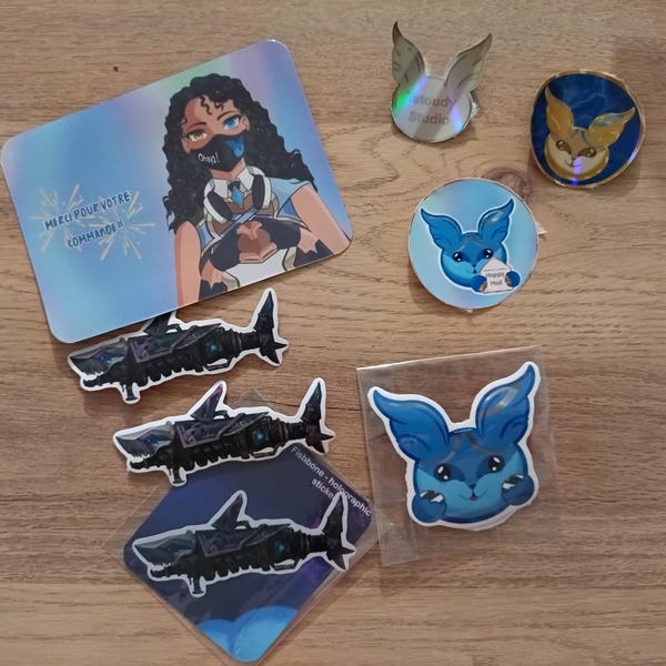 Sticker of Daijin & Sadaijin - Inspired of Suzume - Etsy