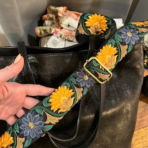Embroidered Purse Strap Crossbody Strap for Purses Gift for Mom Boho ...