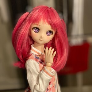 Custom Doll Wig for Minifee Dolls tan Caps - Etsy