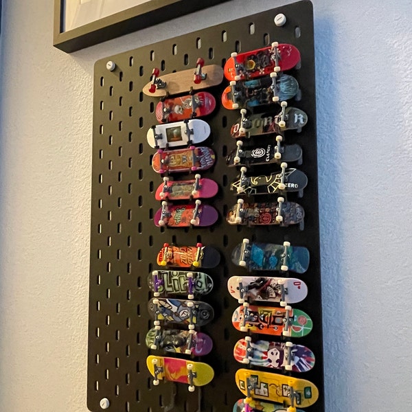 Laser Cut Fingerboard Rack for Tech Deck and Professional Fingerboards ...