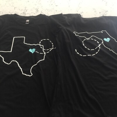 Best Friend Matching Shirts BFF Long Distance Going Away - Etsy