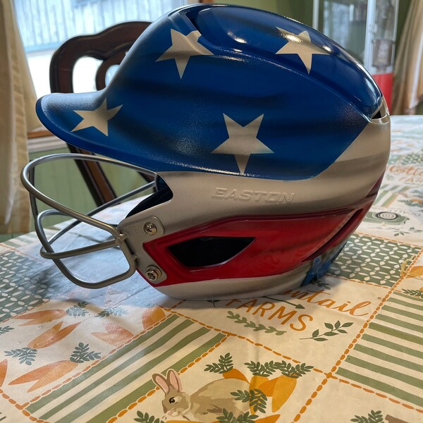 Custom Airbrushed Ball Helmets (artwork Only) Customer Provided Helmet ...