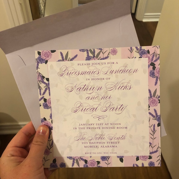 Spring Lavender Digital Papers - 12 Watercolor Purple Seamless Patterns ...