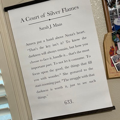 Customizable Book Page Sign Canvas Hanging Book Quote Print Canvas Sign ...