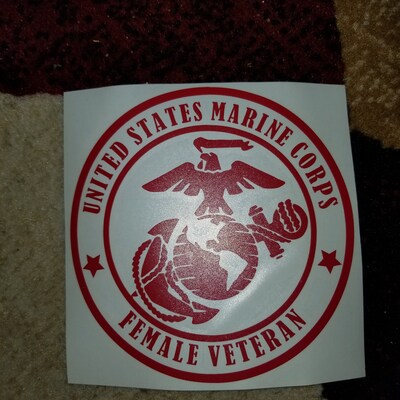USMC Rank Decal - Etsy
