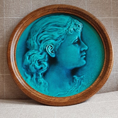 Wooden Round Frame, Round Picture Frame, Round Frame, Choose Size: 4 X ...