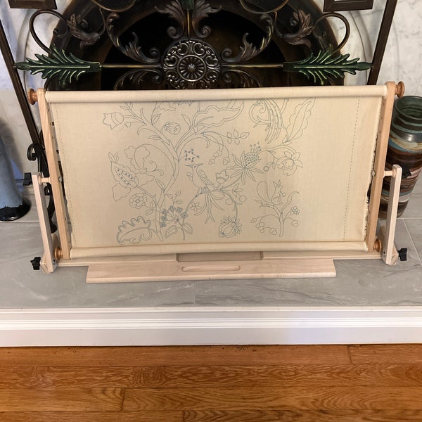 K's Creations LARGE Needlework Lapframe |with 28" Scroll Frame | Holds ...