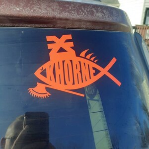 Khorne Fish Decal - Etsy