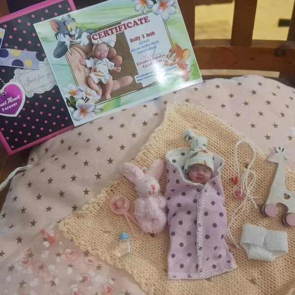 Mini Silicone Baby Doll Girl 6 Inch Catrina, Mini Silicone Babies ...