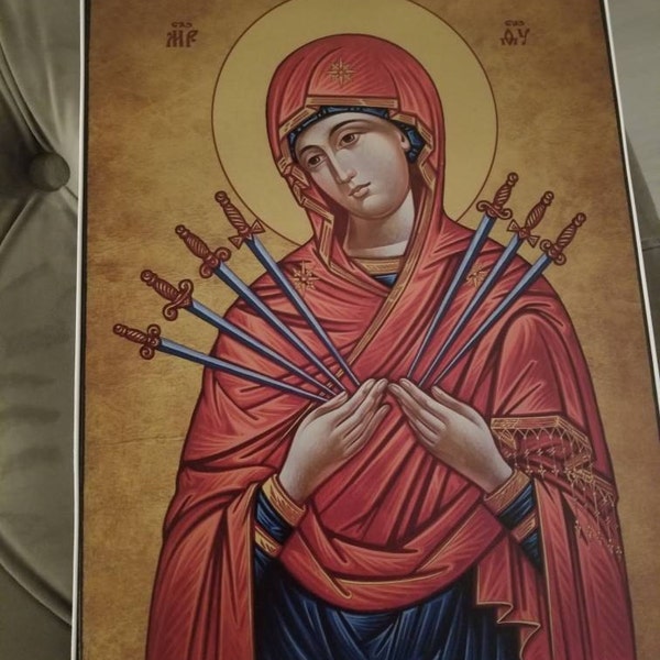 Icon Christ the King Hand Made Ikonen Icoon Perfect Present, Religious ...