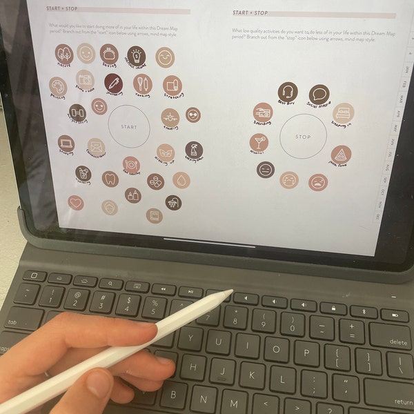 Digital Sticker Book for Goodnotes, PNG Files of Digital Stickers ...