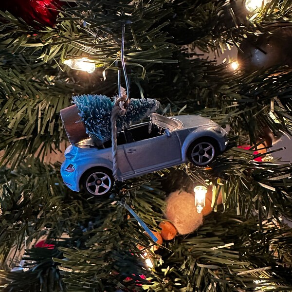1970 Ford Bronco Carrying Christmas Tree Ornament - Etsy