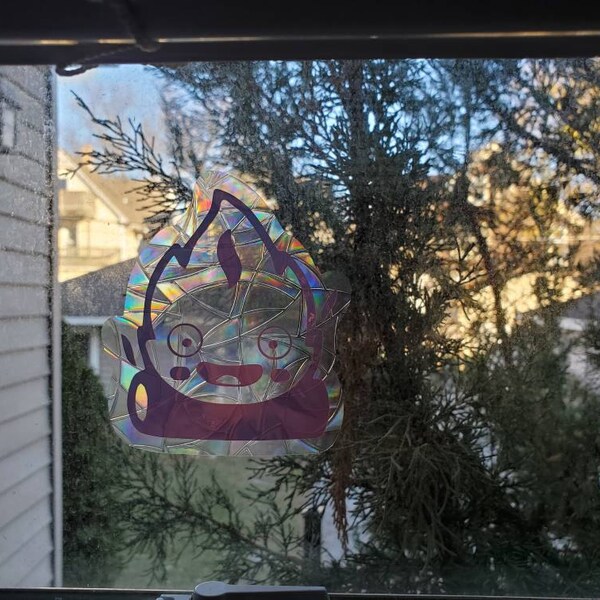 Crystal Rainbow Window Cling - Crystal Window Cling - Crystal Gemstone ...