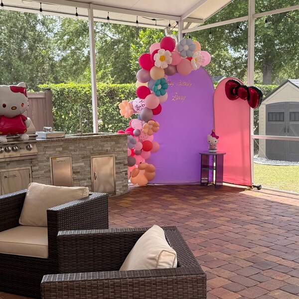 Custom Party Backdrop Sign - Party Sign - Decal - Custom Sign - Etsy