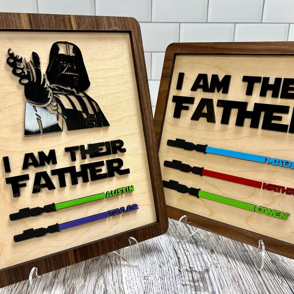 Fathers Day Child Sign Father - DIGITAL FILE - Etsy