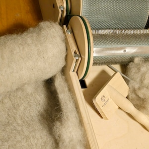 Fiber Blending Board, Wool Blending, Making Rolags, DIY Kit 108TPI ...