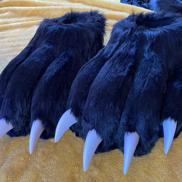 DIGITAL Sergal Foam Feet Base Template for Fursuits - PDF Download - Etsy