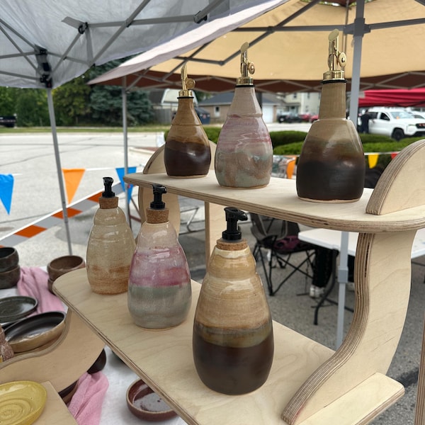 Short Regular Collapsible Stand, Booth Display Shelf, Popup Market ...