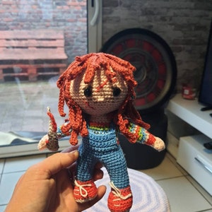 Crochet Doll Amigurumi Pattern Chucky, PDF Pattern, English - Etsy