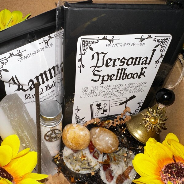 Full Moon Ritual Box Full Moon Altar Bundle Lavender Altar Spray ...
