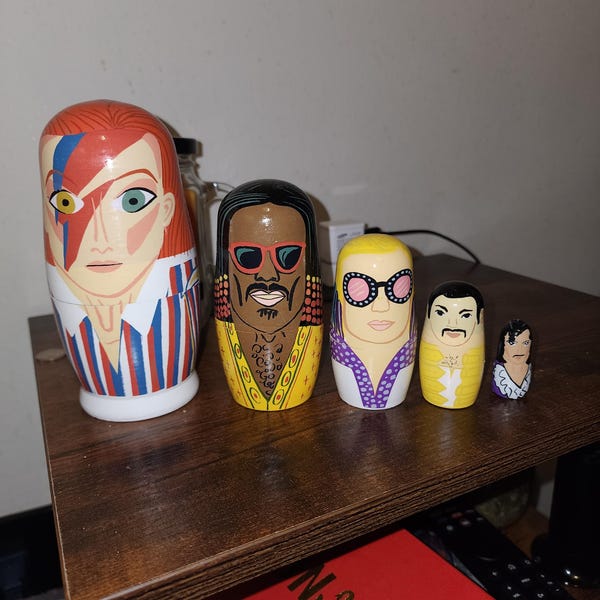 West Coast Rappers Wooden Nesting Doll Sets - Etsy