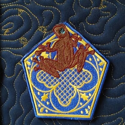 Wizard Frog Patches - Etsy