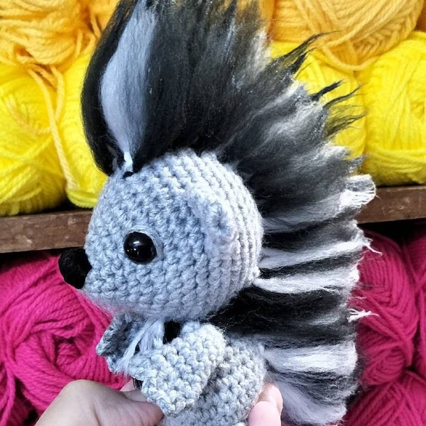 PATTERN: Pepper and Poe the Porcupines Pals - Crochet Porcupine Pattern ...