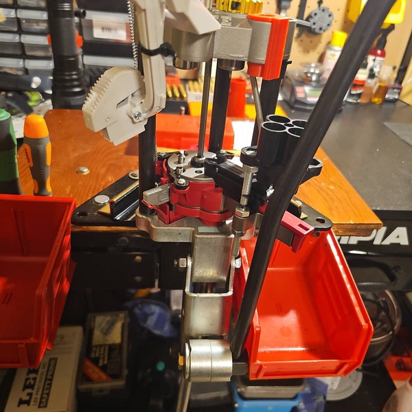 3d Printed Case Tube Holder Clips for Lee Case Feeder Tubes for Pro ...