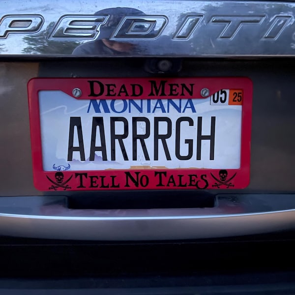 Mandalorian Inspired This is the Way License Plate Frame, Jedi Inspired ...