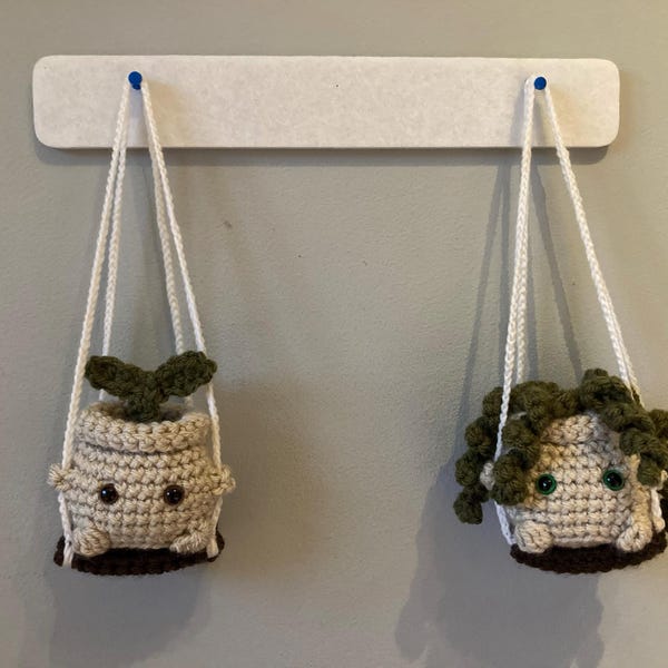 Crochet Pattern and Display Tags Bundle, Double Ring Towel Holder ...