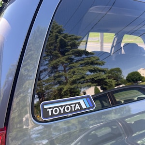 Toyota Retro Vintage Decal Sticker Round 4 Inch 3 Stripe - Etsy