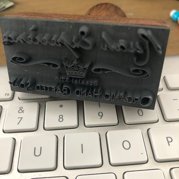 Custom Soap Mold Soap Package Soap Stamp, Logo Embosser Handmade ...