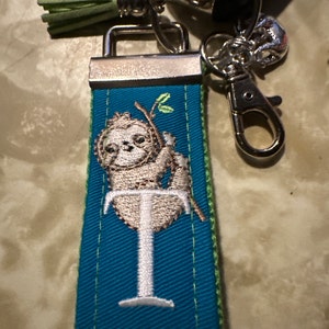 Mindfulness Gift Embroidered Keychain Popular Right Now - Etsy