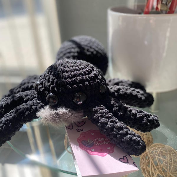 Spider, Crochet Pattern, PDF, Digital, Download, Low Sew Spider Pattern ...