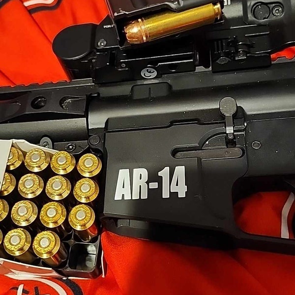 Magwell Decal - (CREATE YOUR OWN) 1.5" X 1.5" - Etsy