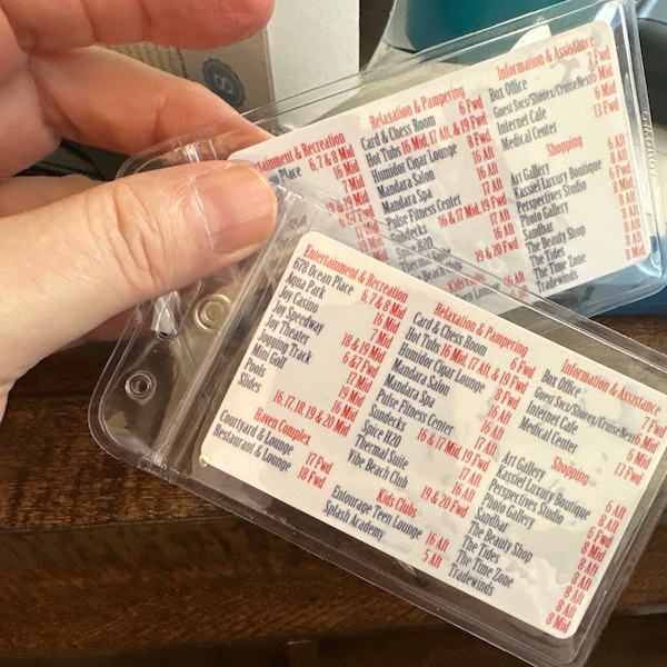 NCL - Deck Locator® - Cruise Wayfinder Cards - Norwegian Cruise Lines ...