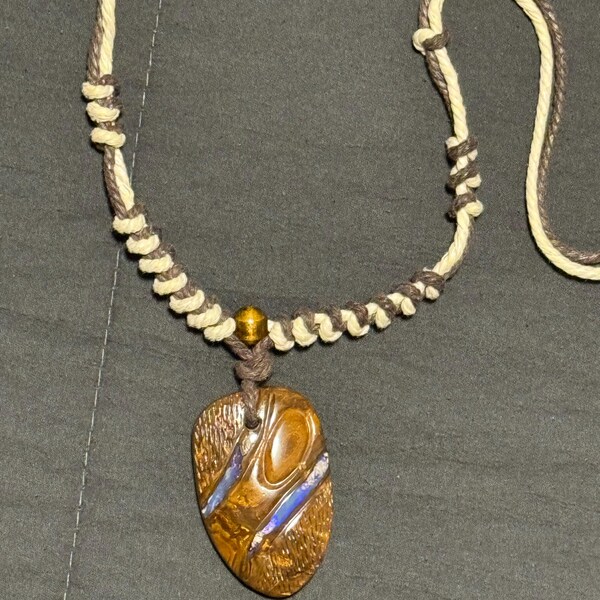 Top Gem Large Pipe Crystal Boulder Opal 31.9 Ct, Australian Pipe ...