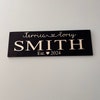 Custom Wooden Sign | Personalized Wedding Gift | Wedding Present | 3D ...