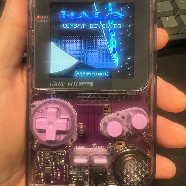 Nintendo Game Boy Pocket Color - Premium Restored - Purple N64freak ...